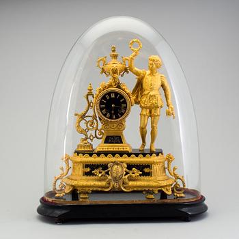 A PH Mourey mantel clock from the late 19th Century. - Bukowskis