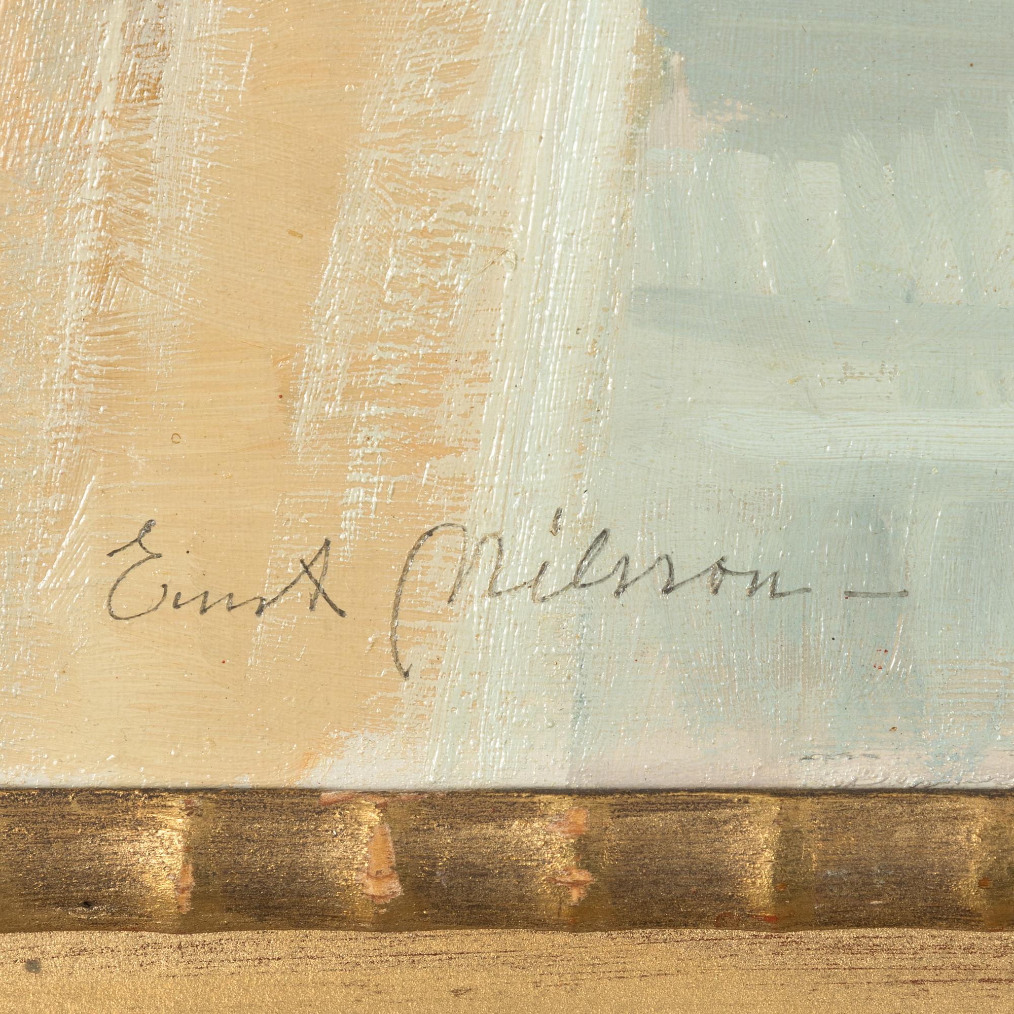 Ernst Nilsson, Blomsterstilleben, i fonden Uppsala slott och domkyrkan ...