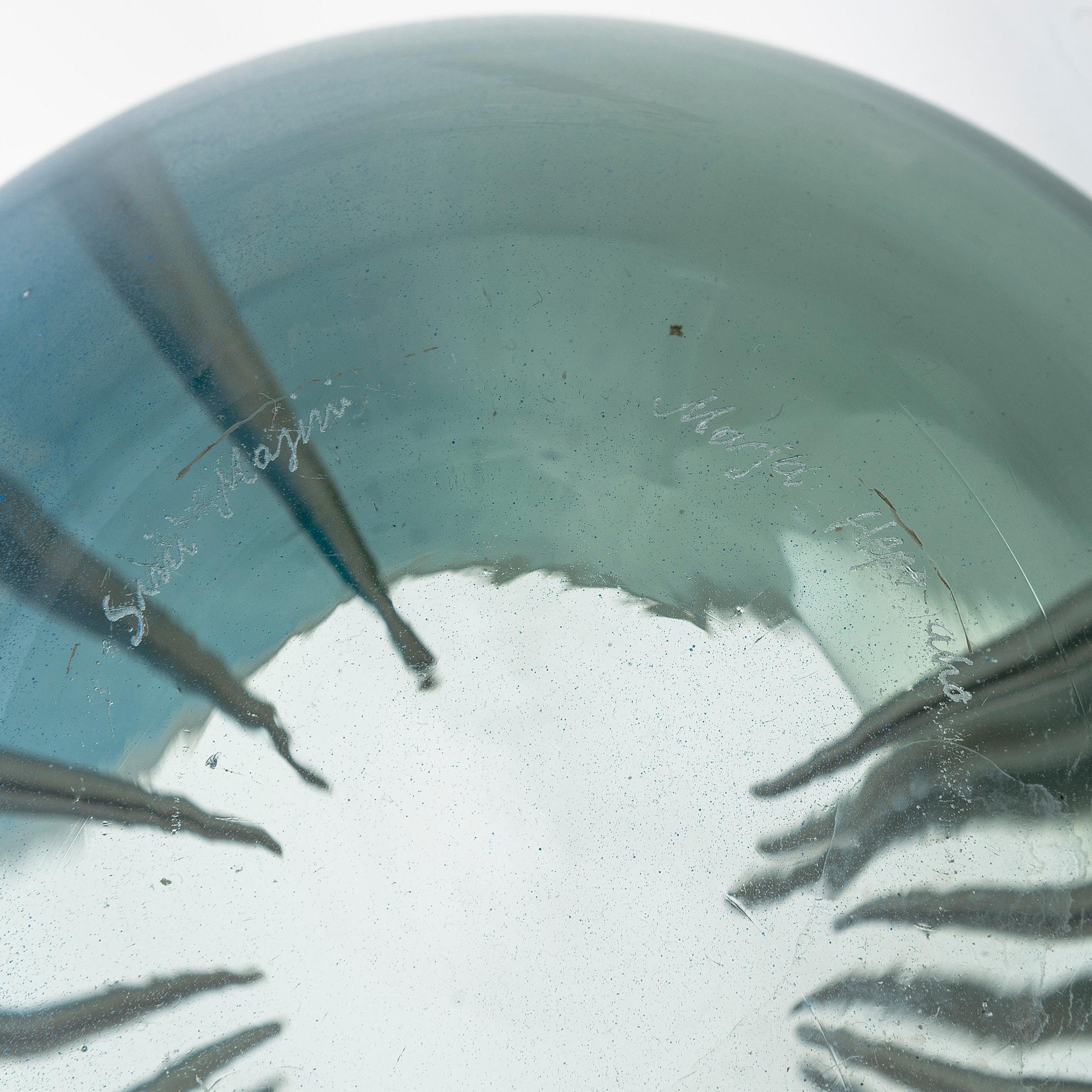 Sini Majuri & Marja Hepo-aho, A glass and metal sculpture, 'Iron Maiden ...