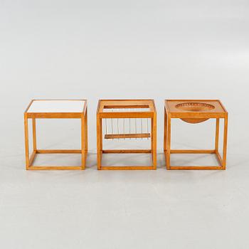 Three 1950/60s side tables. - Bukowskis