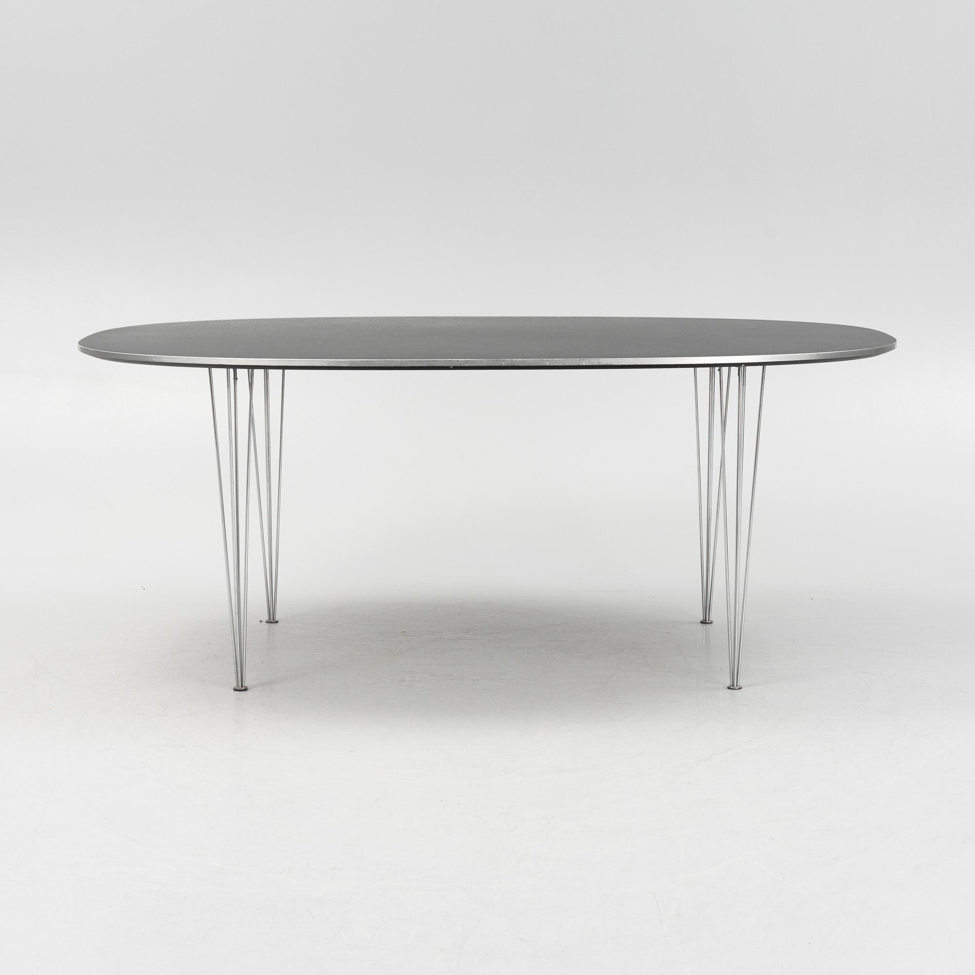 Bruno Mathsson & Piet Hein, matbord, "Superellips", Fritz Hansen ...