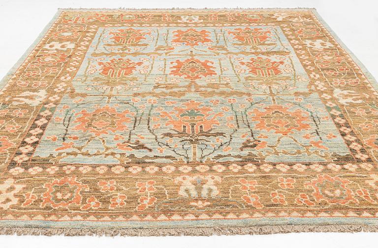 Matta, västpersisk, Arts and Crafts mönster, ca 362 x 269 cm. - Bukowskis