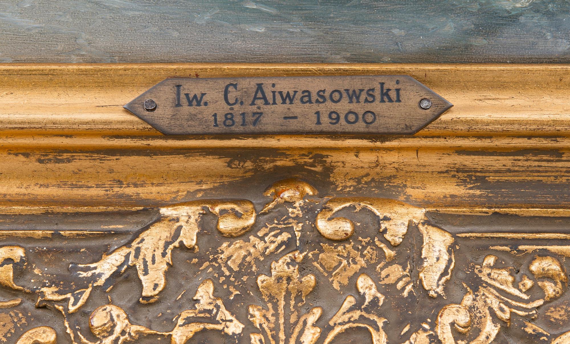 Ivan Constantinovich Aivazovsky, STORM PÅ SJÖN. - Bukowskis