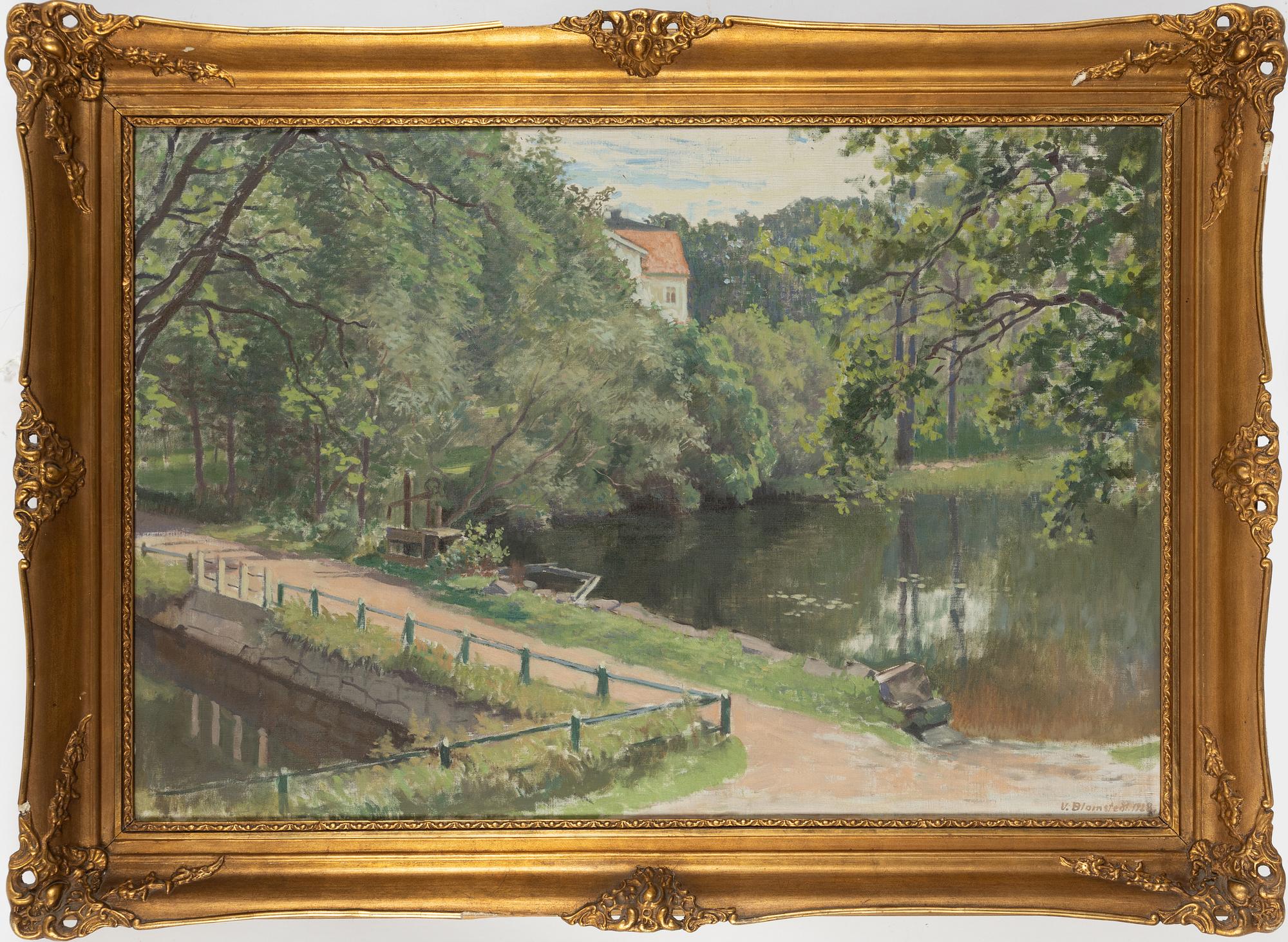 Väinö Blomstedt, Den gamla bron. - Bukowskis