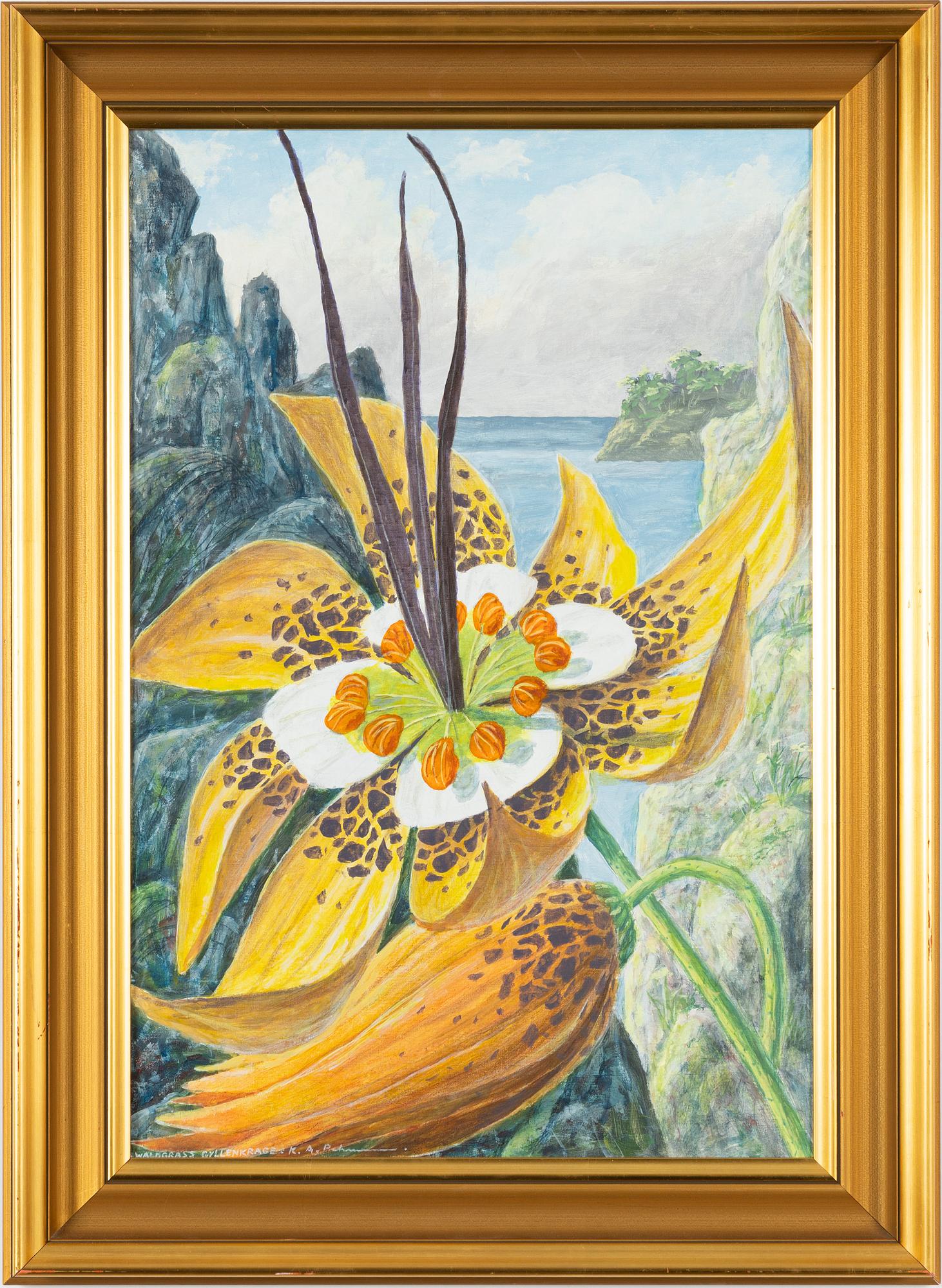 Karl Axel Pehrson, "Waldgrass Gyllenkrage". - Bukowskis