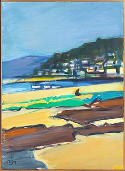 JOHN IVAR BERG, oil on canvas, signed with monogram. Dated 75. - Bukowskis