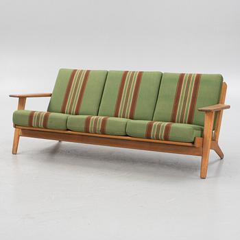 Hans J Wegner, a model 'GE-290' oak sofa, Getama, Gedsted, Denmark ...