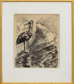 MARC CHAGALL, etching printed signature. - Bukowskis