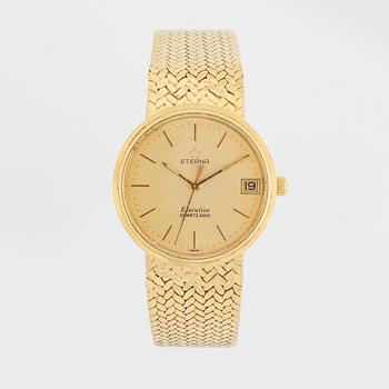 Eterna, Executive, Quartz 4000, wristwatch, 33 mm. - Bukowskis