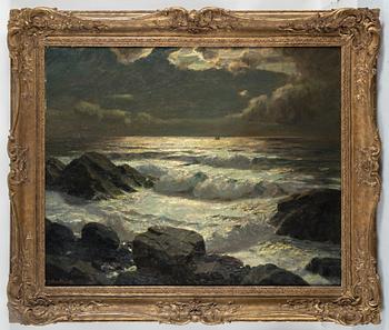 JULIUS OLSSON, Oil on canvas, signed. - Bukowskis