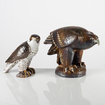 Lisa Larson, figuriner, 2 st, stengods, Gustavsberg. - Bukowskis