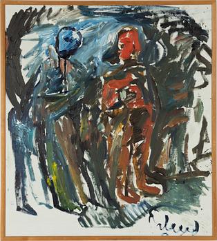 Erland Cullberg, "I lövskuggan". - Bukowskis