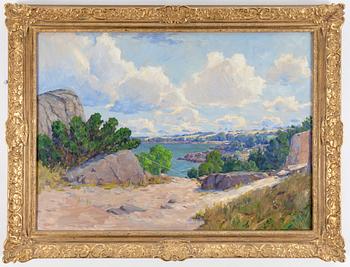 ALFRED GREGERS-RASMUSSEN, oil on canvas, signed. - Bukowskis
