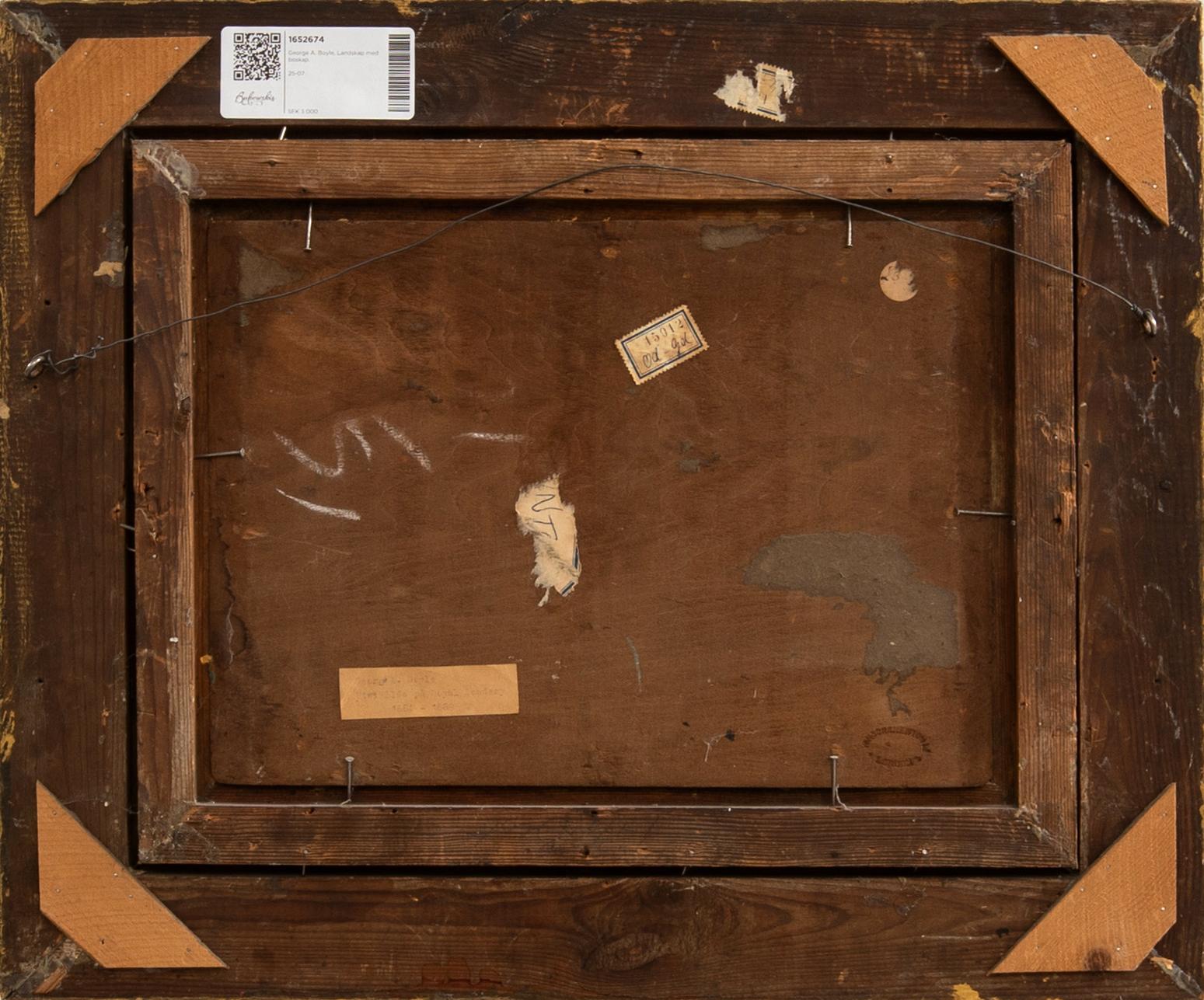 George A. Boyle, Landskap med boskap. - Bukowskis