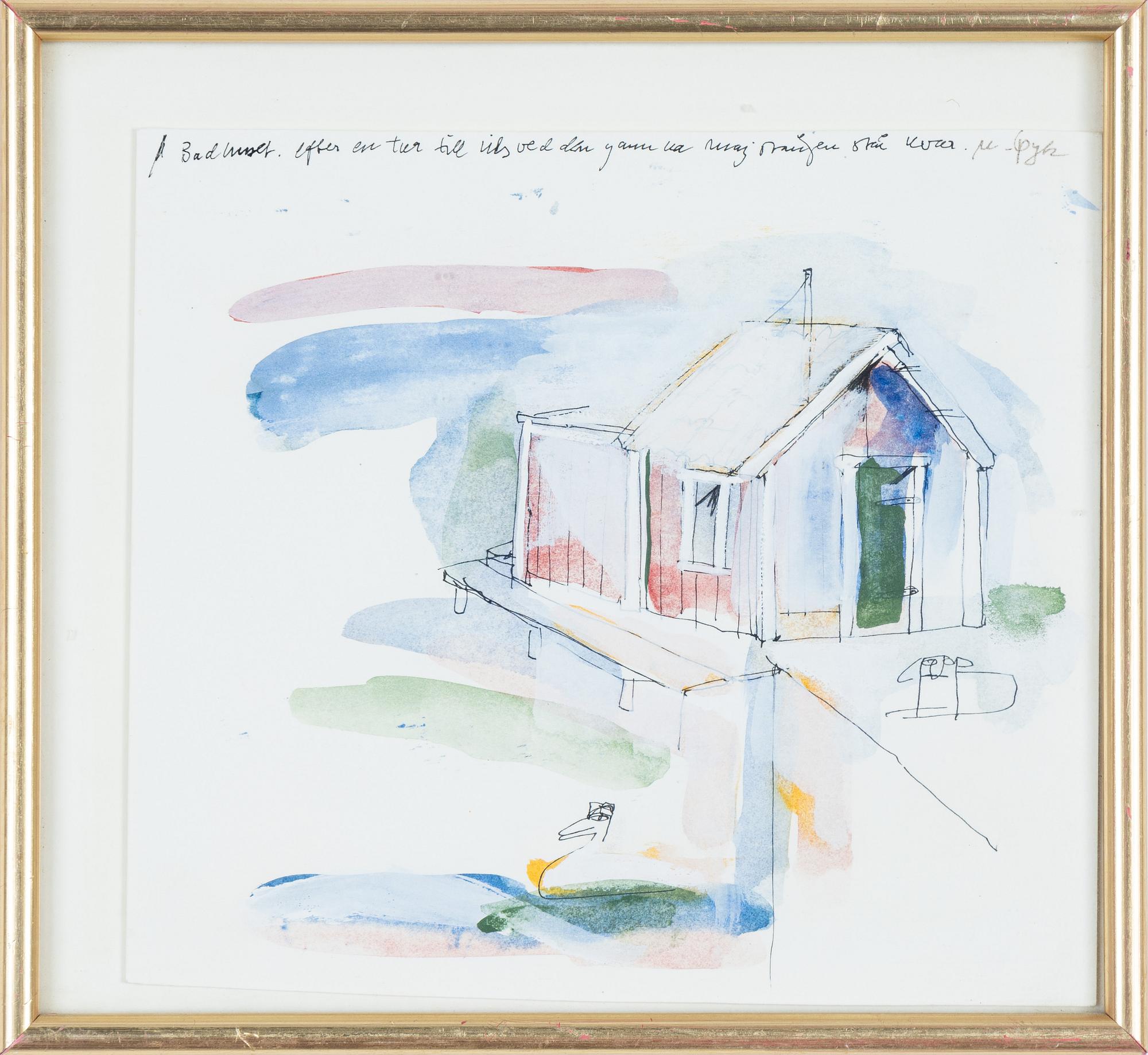 Madeleine Pyk, blandteknik, signerad. - Bukowskis