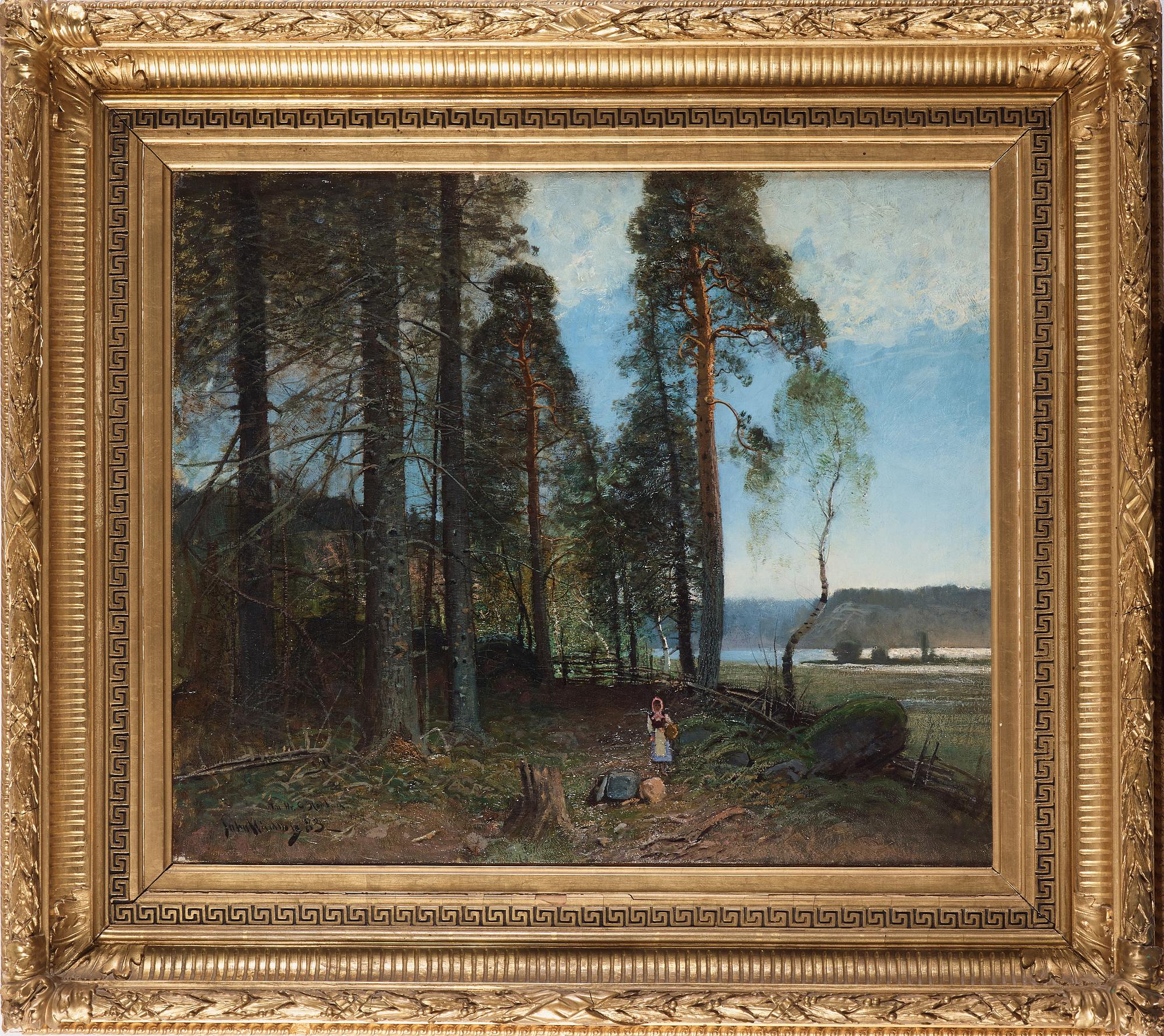 JOHAN "JOHN" KINDBORG, Oil on canvas, signed and dated -83. - Bukowskis