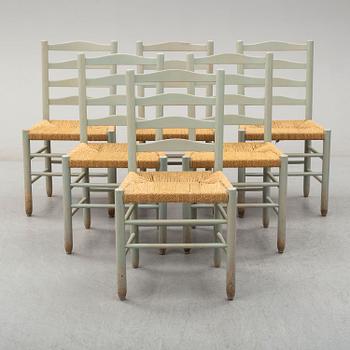 a set of 6 chairs by Gemla Diö. - Bukowskis