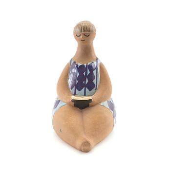 Lisa Larson, figurine, "Amalia" from the series "The ABC Girls", Gustavsberg glazed stoneware ...