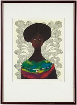 CHRISTOPHER OFILI, Offset lithograph and screenprint in colours signed ...