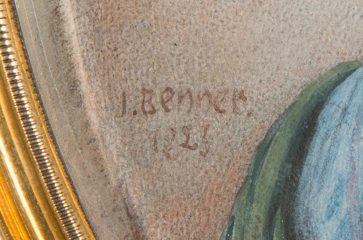 Jean Henri Benner, efter, Damporträtt. - Bukowskis