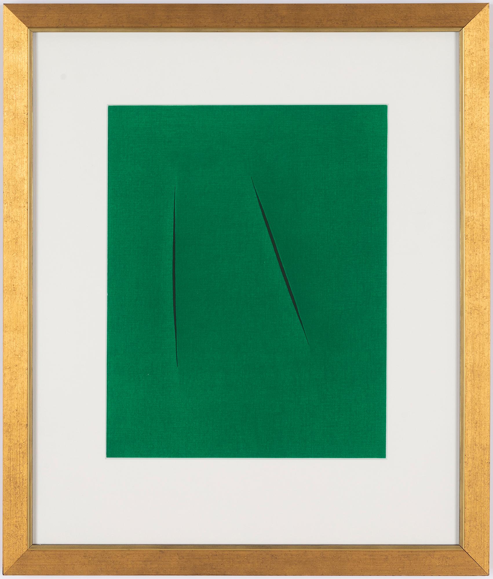 Lucio Fontana, "Concetto Spaziale". - Bukowskis