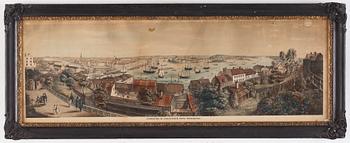 Ferdinand Tollin, efter "Panorama af Stockholm från Mosebacke". - Bukowskis