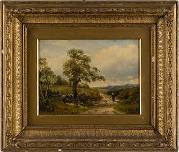 JAMES LEE BILBIE, oil on canvas, signed and dated 1877. - Bukowskis