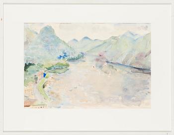 Ina Colliander, akvarell, signerad och daterad 1979. - Bukowskis