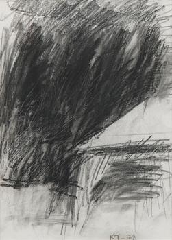 charcoal drawing, signed KT and dated -78. - Bukowskis