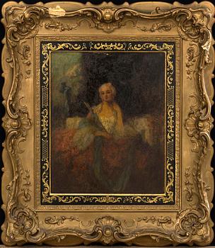 CARL WENDLING, ascribed to, oil on panel. - Bukowskis