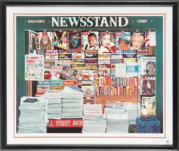 KEN KEELEY, a colour lithograph, signed and numbered 46/275. - Bukowskis