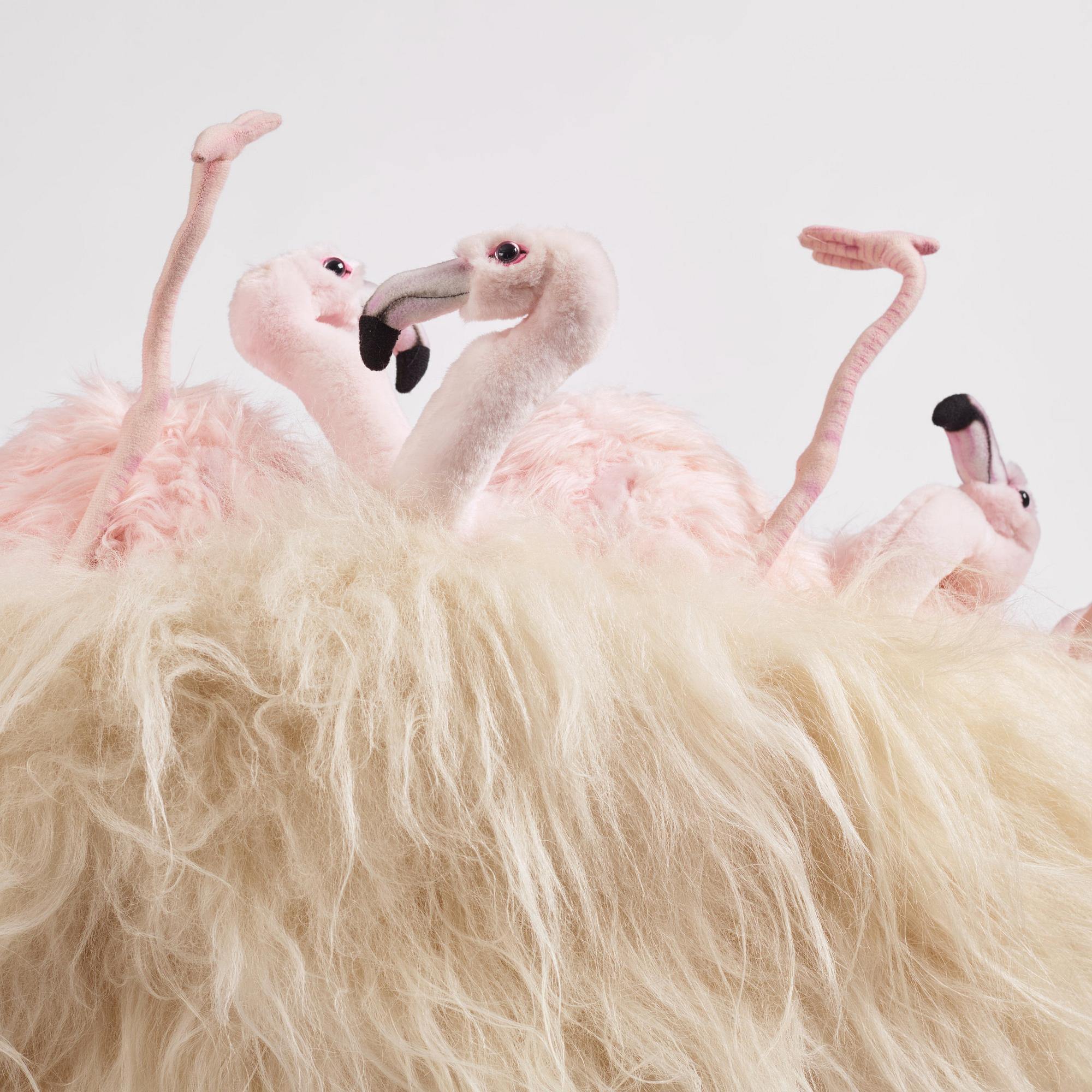 Alexis Verstraeten & Pauline Montironi, fåtölj, "Miss Flamingo", ed. 14 ...