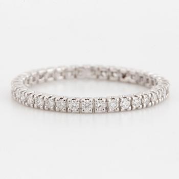 RING, helallians med briljantslipade diamanter ca 0,44 ct. - Bukowskis