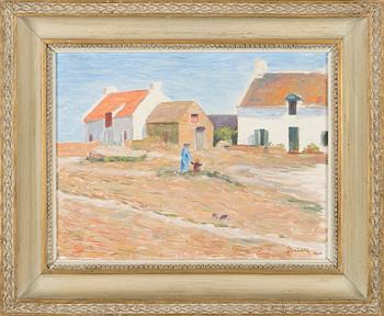 Hugo Simberg, Village view. - Bukowskis