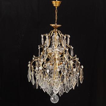 A Rococo style ceiling light, second half of the 20th Century. - Bukowskis