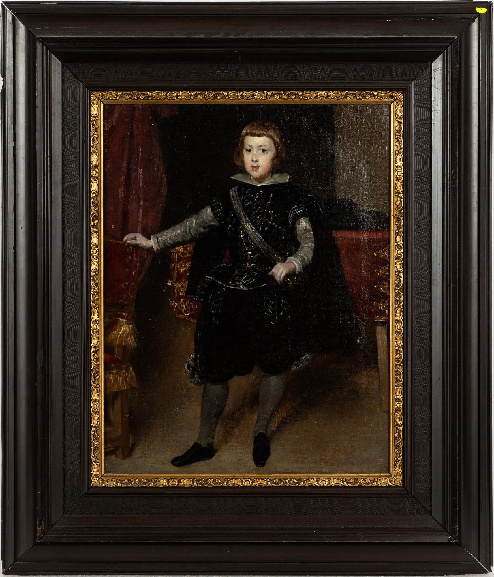 Diego Velazquez, after, 19/20Th Century, "Infant Balthasar Charles ...