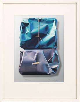 Yrjö Edelmann, Blue and Purple Package. - Bukowskis