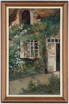 ANNA BILLING, oil on panel, signed. - Bukowskis