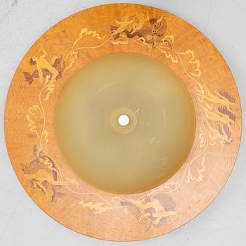 Birger Ekman, ceiling, Mjölby Intarsia, 1930s. - Bukowskis
