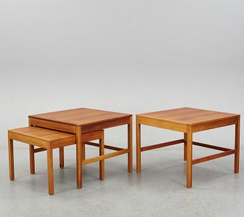 Børge Mogensen, satsbord, 2+1, modell 5377, Fredericia Stolefabrik ...