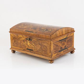 A Baroque box, Germany, 18th Century. - Bukowskis