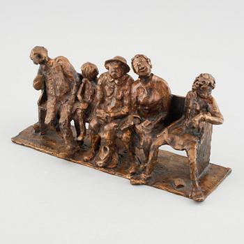 INGER KARLBERG, sculpture, bronze, signed. - Bukowskis