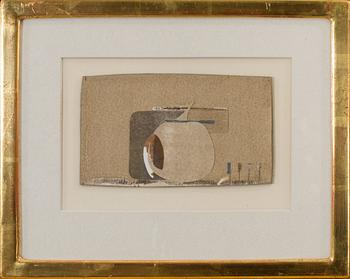 JOE DOWNING, collage, signed. - Bukowskis