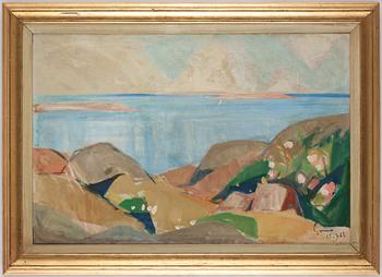 Carl Gunne, "Cliffs and Sea". - Bukowskis