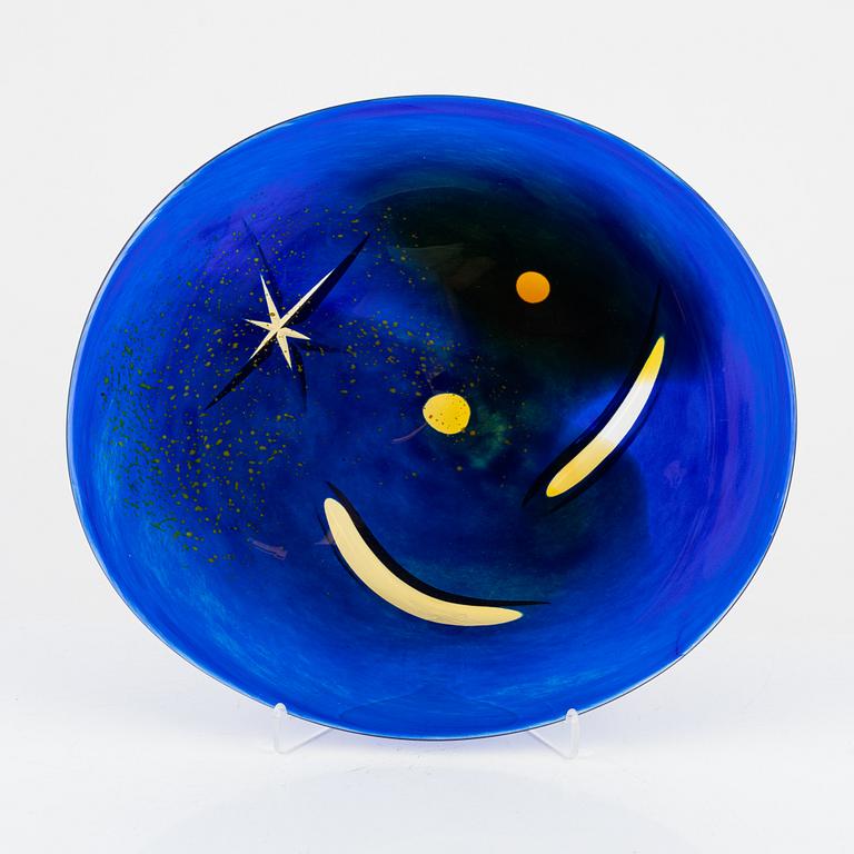 Göran Wärff, fat, unikt, Kosta Boda, signerat. - Bukowskis