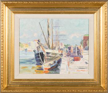 Armas Mikola, oil on canvas, signed and unclearly dated. - Bukowskis