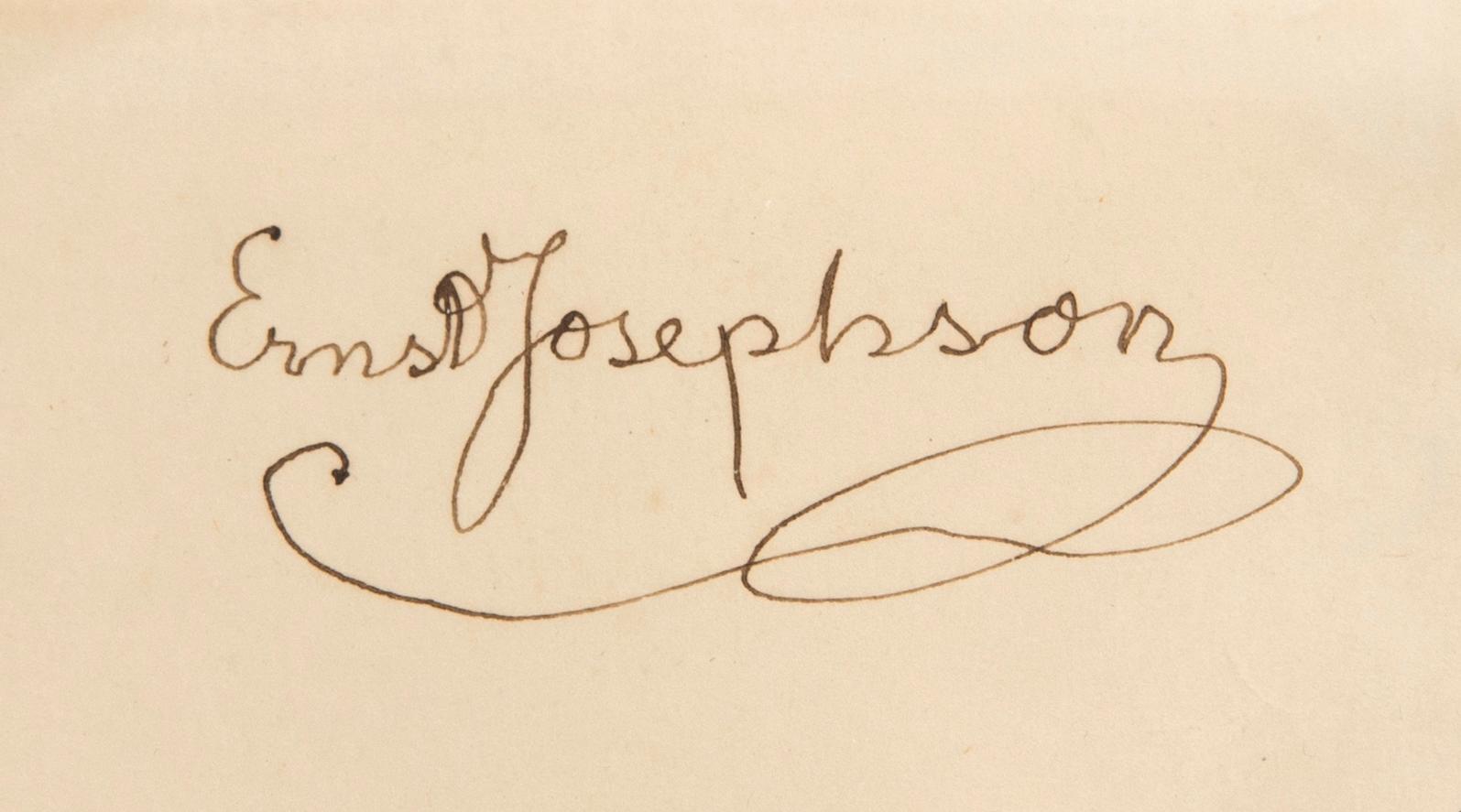 Ernst Josephson, Man with sword. - Bukowskis