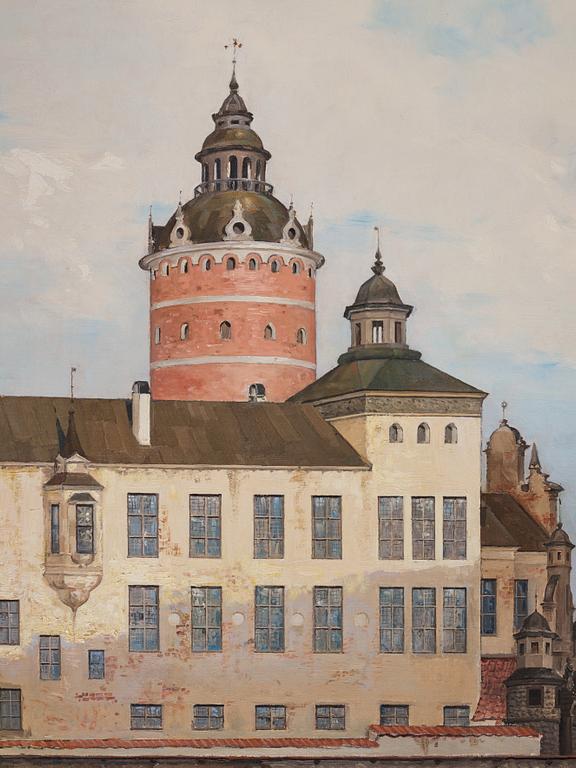 Severin Nilson, Slottet Tre Kronor. - Bukowskis