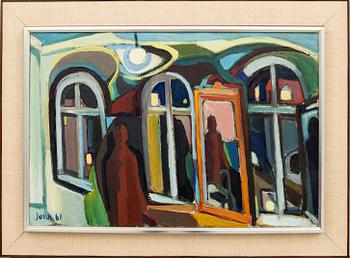 Gunnar Jonn, oil on canvas, signed and dated 61. - Bukowskis