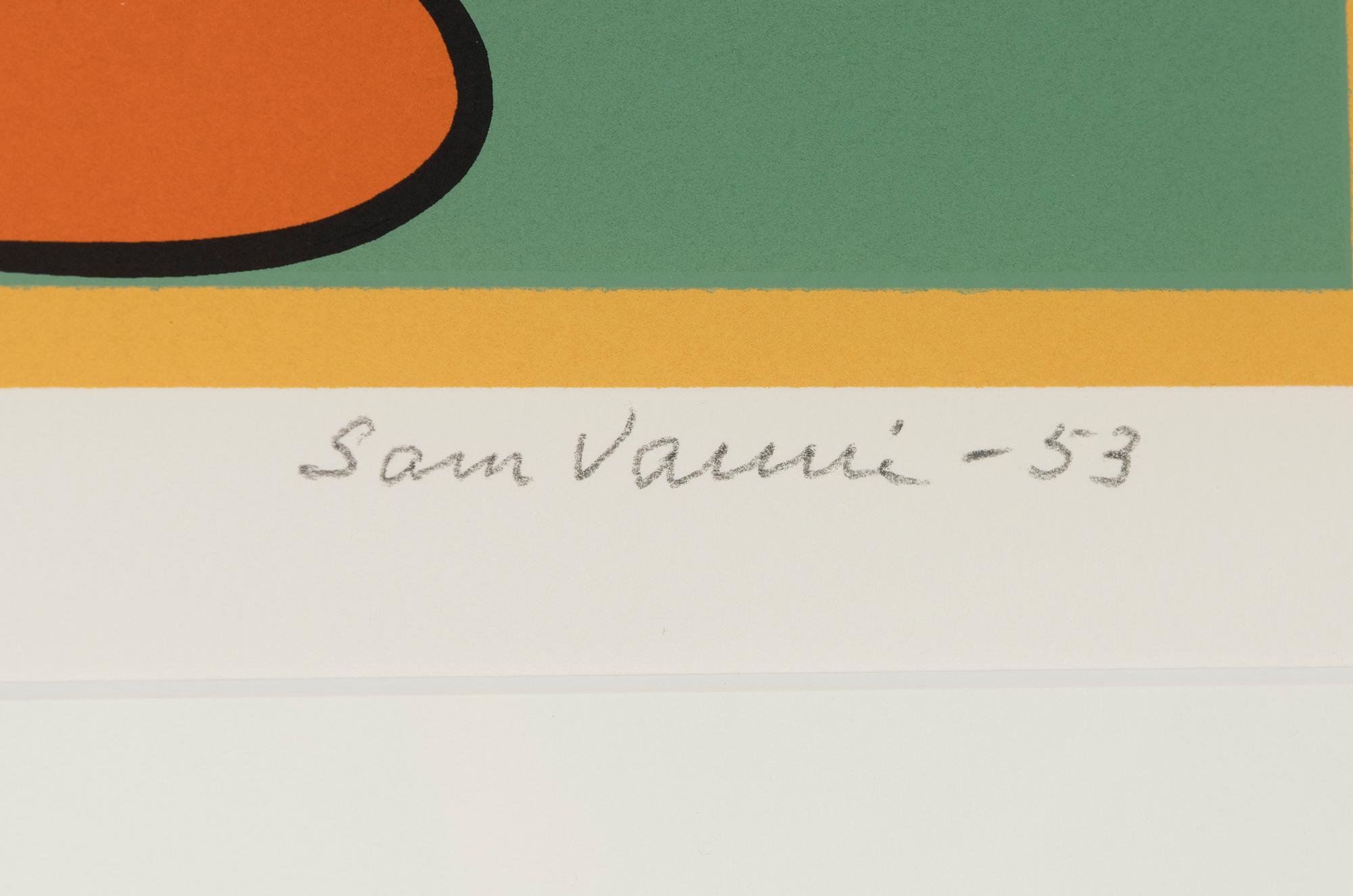Sam Vanni, Komposition. - Bukowskis